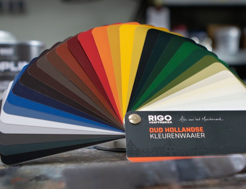 Rigo Verffabriek - Updated Old-Dutch colour chart